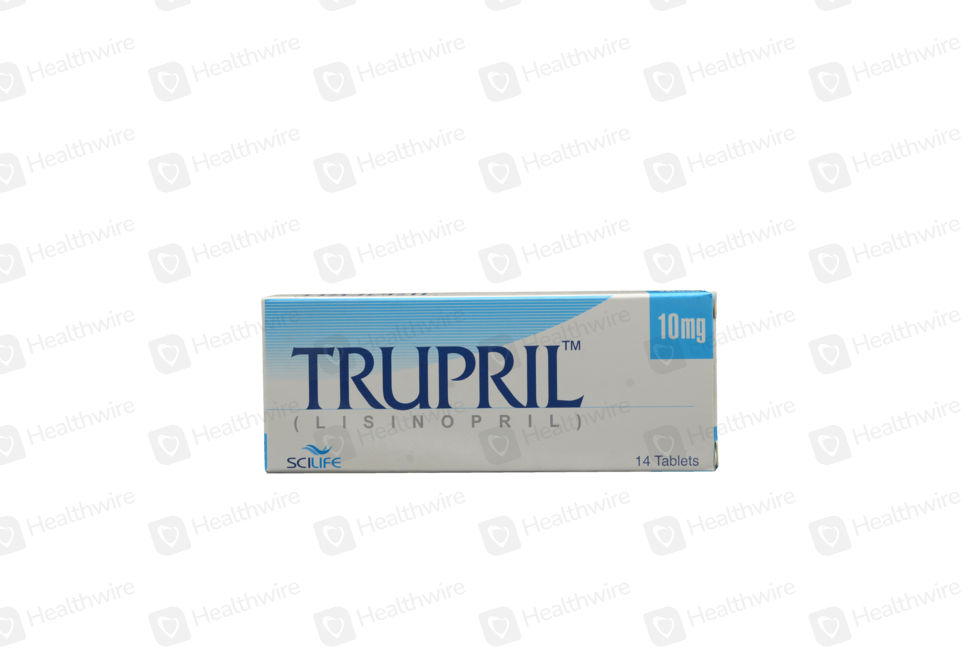 Trupril (10mg) 14 Tablets Price in Pakistan - Uses, Dosage, Side Effects