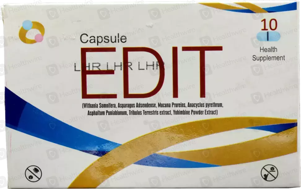 Edit Cap Price in Pakistan - Uses, Dosage, Side Effects