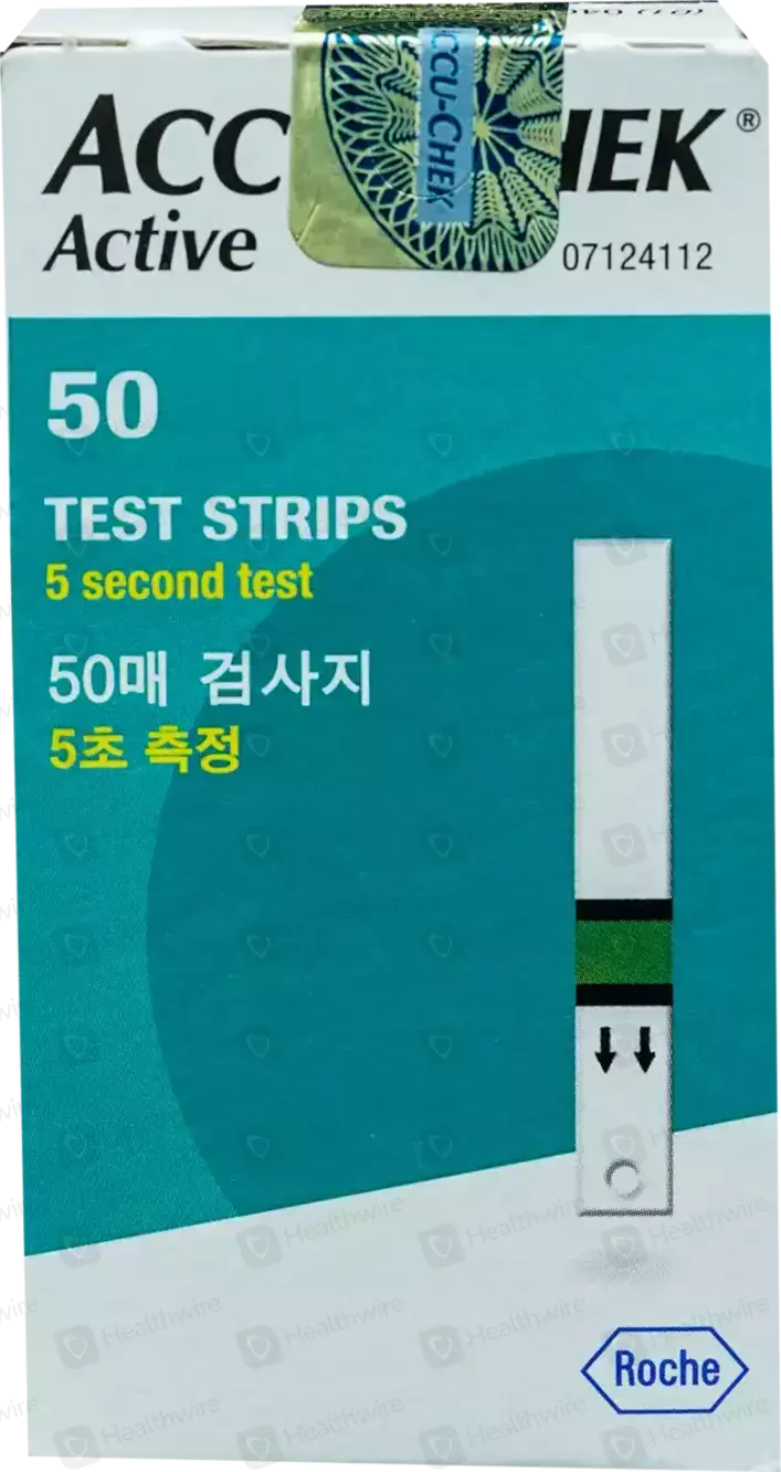 Accu Chek Active (Blood Glucose) 50 Test Strips Price in Pakistan ...