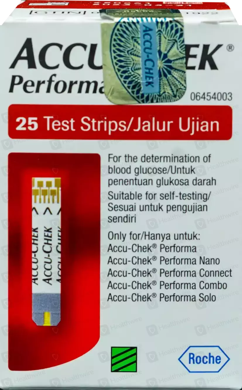 Accu Chek Performa (Blood Glucose) 25 Test Strips Price in Pakistan ...