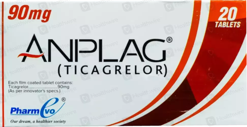 Anplag (90mg) 20 Tablets Price in Pakistan - Uses, Dosage, Side Effects