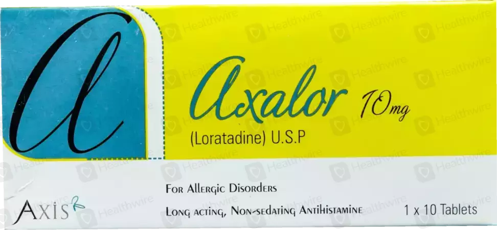 Axalor (10mg) 10 Tablets Price in Pakistan - Uses, Dosage, Side Effects