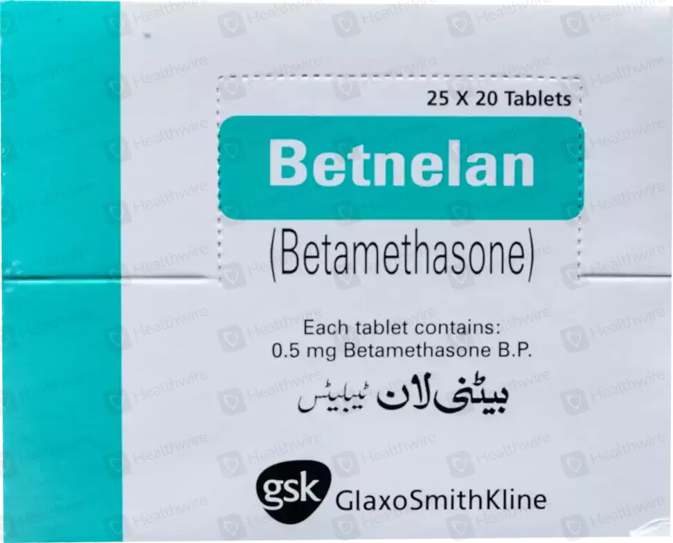 Betnelan (0.5mg) 500 Tablets Price in Pakistan - Uses, Dosage, Side Effects