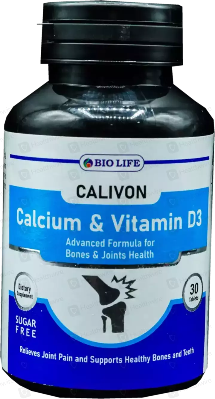 Calivon (Calcium & Vitamin D3) 30 Tablets Price in Pakistan - Uses ...