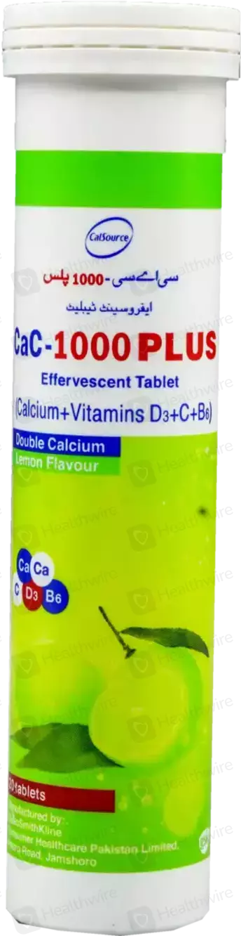 Ca C 1000 Plus (Lemon) 20 Tablets Price in Pakistan - Uses, Dosage ...