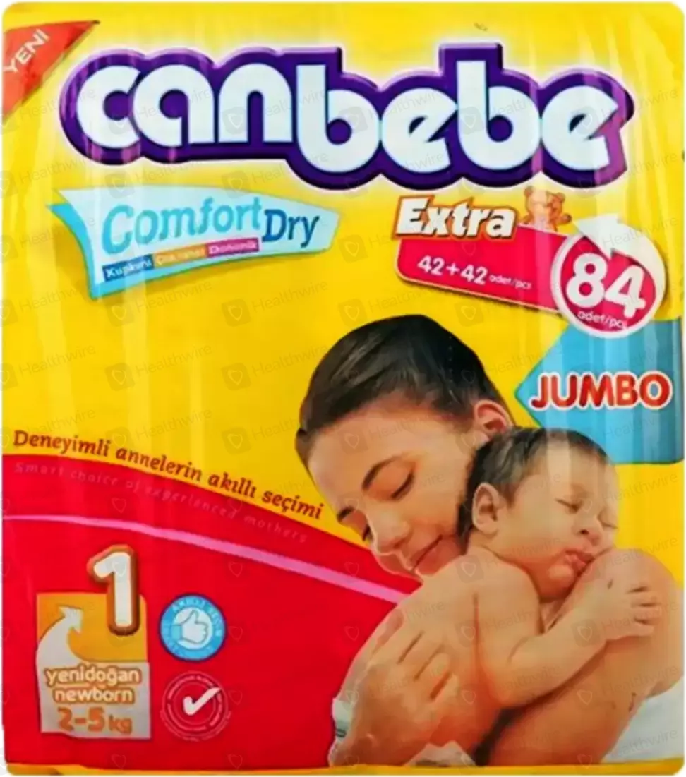 Canbebe 1 New Born 84 Baby Diapers Price in Pakistan - Uses, Dosage ...