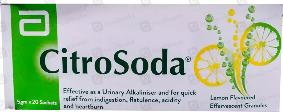 Citro Soda Lemon (20 S) Price in Pakistan - Uses, Dosage, Side Effects