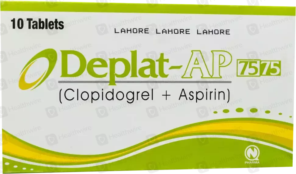 Deplat Ap (75/75mg) 10 Tablets Price in Pakistan - Uses, Dosage, Side Effects