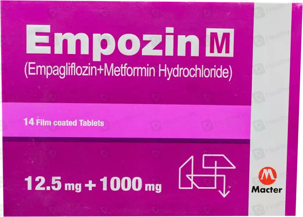 Empozin M (12.5/1000mg) 14 Tablets Price in Pakistan - Uses, Dosage ...