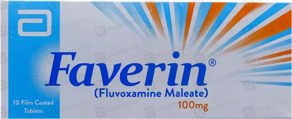 Faverin (100mg) 10 Tablets Price in Pakistan - Uses, Dosage, Side Effects