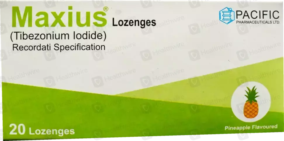 Maxius (Pine Apple) 20 Lozenges Price in Pakistan - Uses, Dosage, Side ...