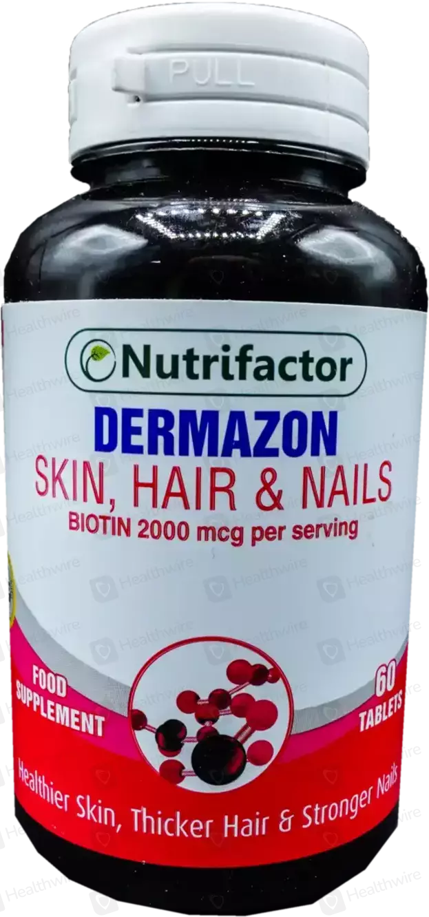 Nutrifactor Dermazon (Hair Skin & Nails) 60 Capsules Price in Pakistan ...