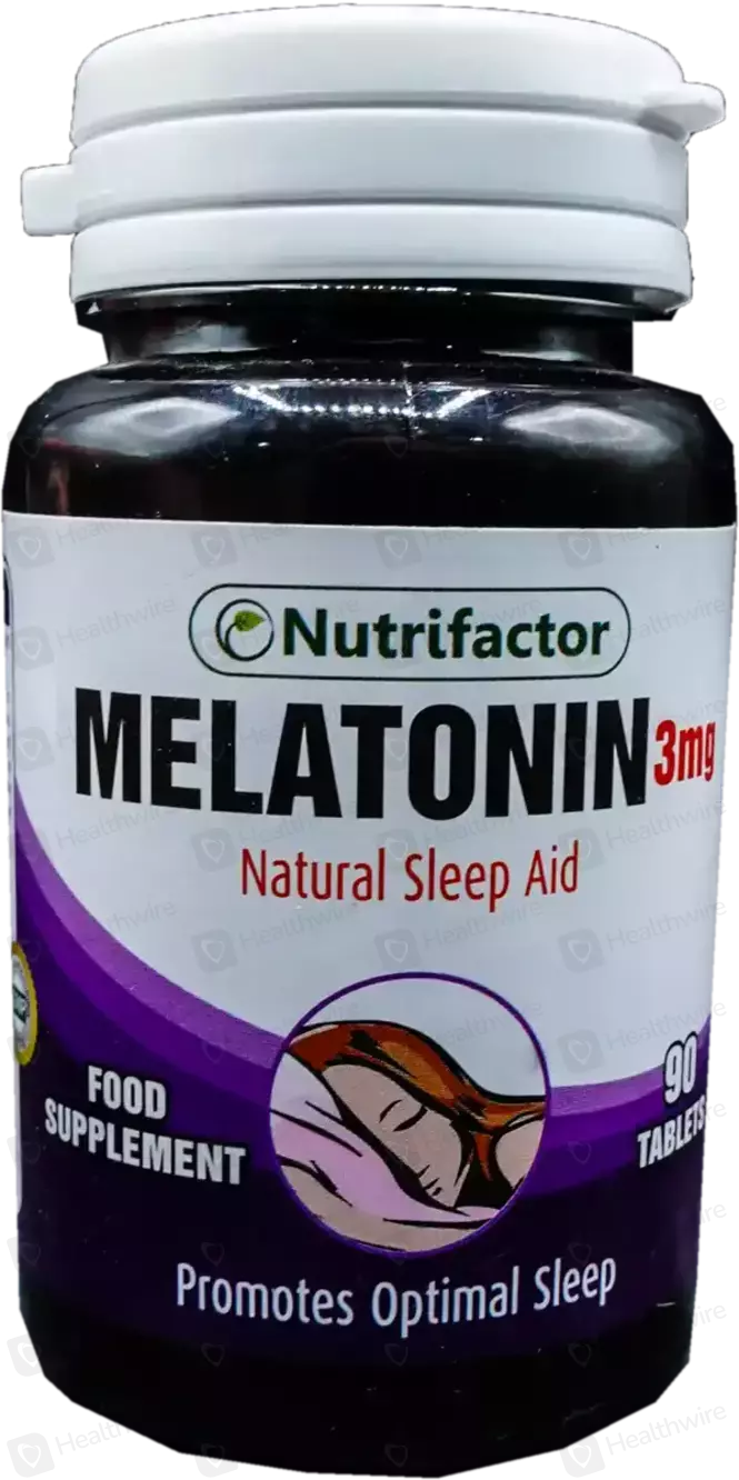 Nutrifactor Melatonin (3mg) 90 Tablets Price in Pakistan - Uses, Dosage ...