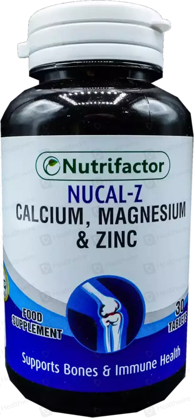 Nucal Z (Calcium, Magnesium & Zinc) 30 Tablets Price in Pakistan - Uses ...