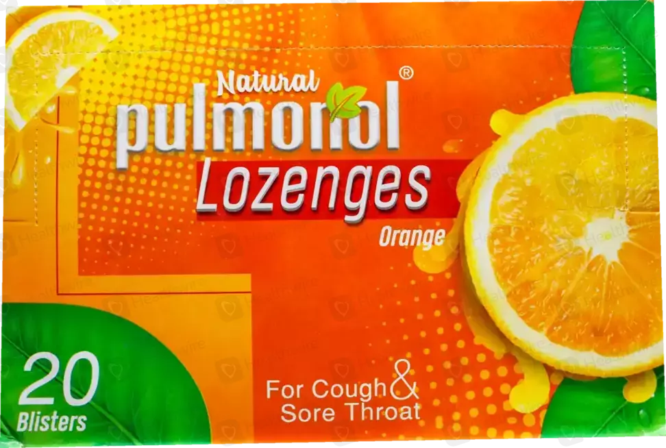 Pulmonol (Orange) 120 Lozenges Price in Pakistan - Uses, Dosage, Side ...