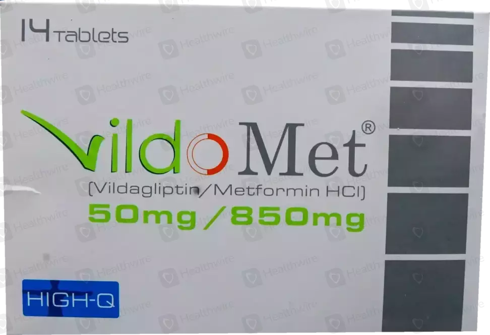 Vildo Met (50/850mg) 14 Tablets Price in Pakistan - Uses, Dosage, Side ...