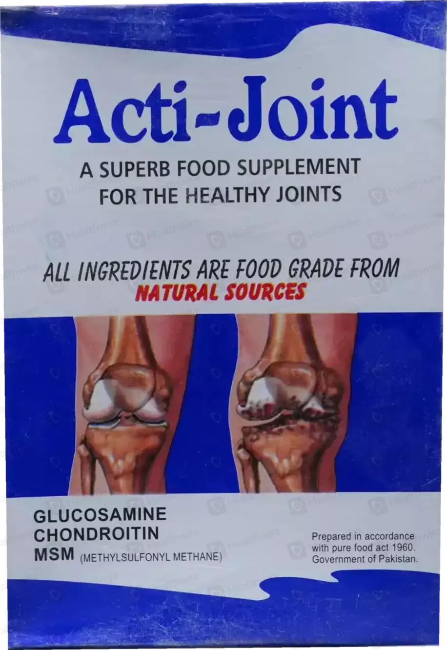 Acti Joint 30 Tablets Price in Pakistan - Uses, Dosage, Side Effects