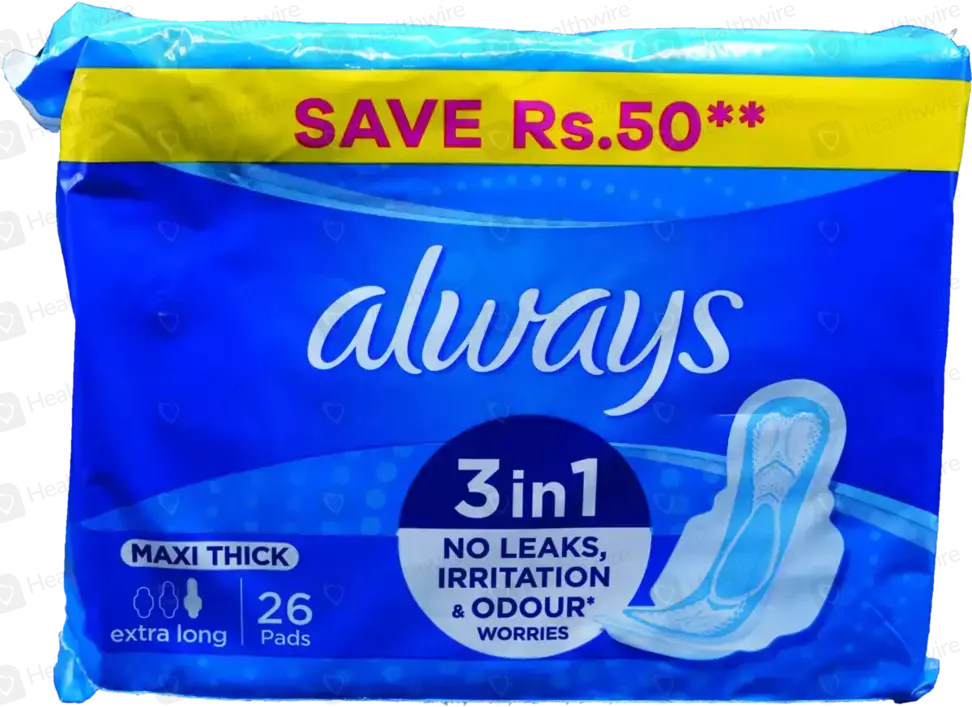 Always Maxi Thick (Xl) 26 Pads Price in Pakistan - Uses, Dosage, Side ...