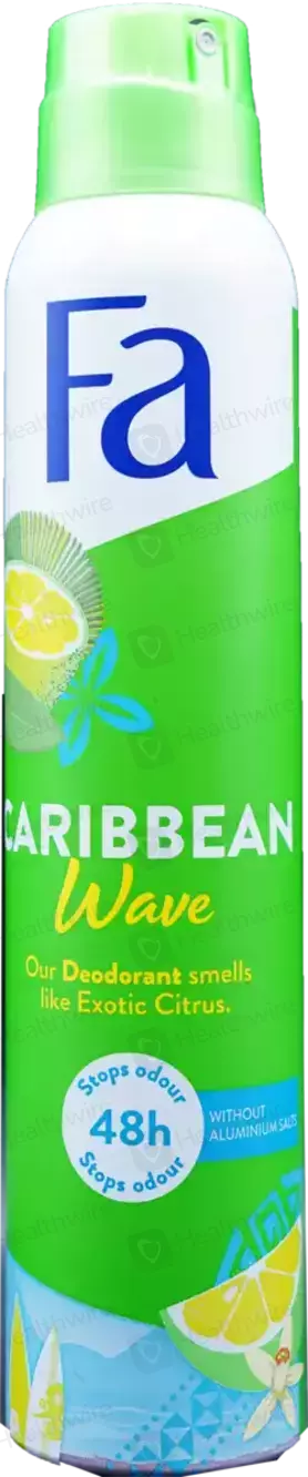 Fa (Caribbean Wave) 200ml Body Spray Price in Pakistan - Uses, Dosage ...