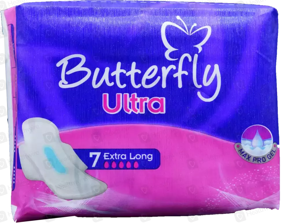 Butterfly Ultra (Xl) 7 Pads Price in Pakistan - Uses, Dosage, Side Effects