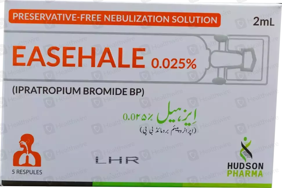 Easehale (0.025%) 2 Ml Respules 10 S Price in Pakistan - Uses, Dosage ...