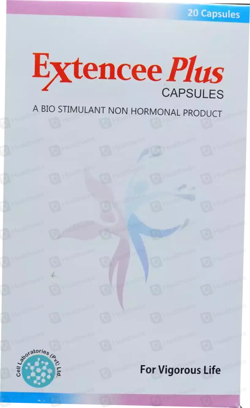 Extencee Plus 20 Capsules Price in Pakistan - Uses, Dosage, Side Effects