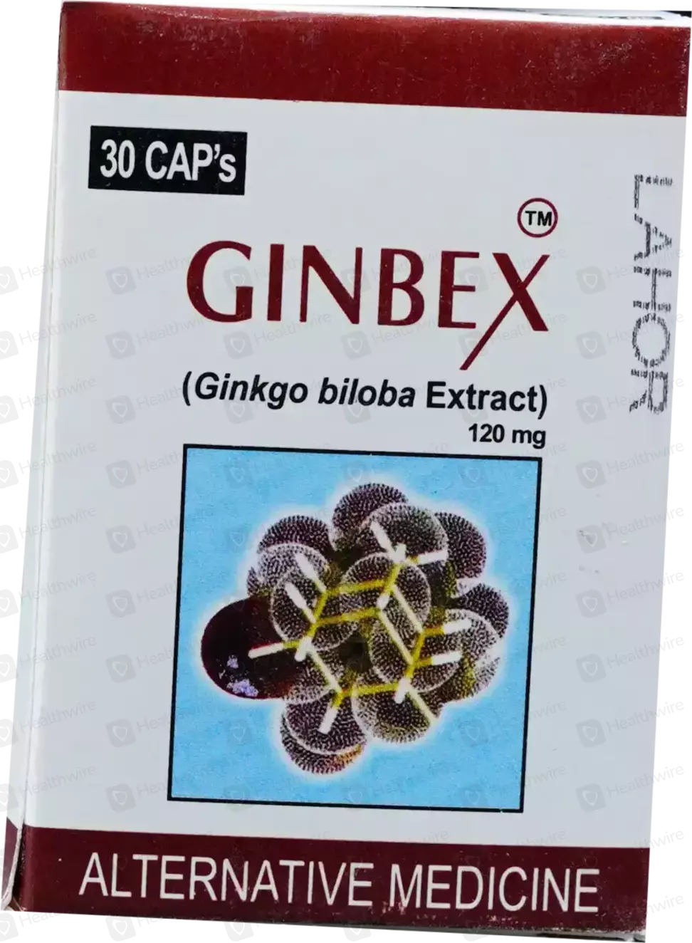 Ginbex (120mg) 30 Capsules Price in Pakistan - Uses, Dosage, Side Effects