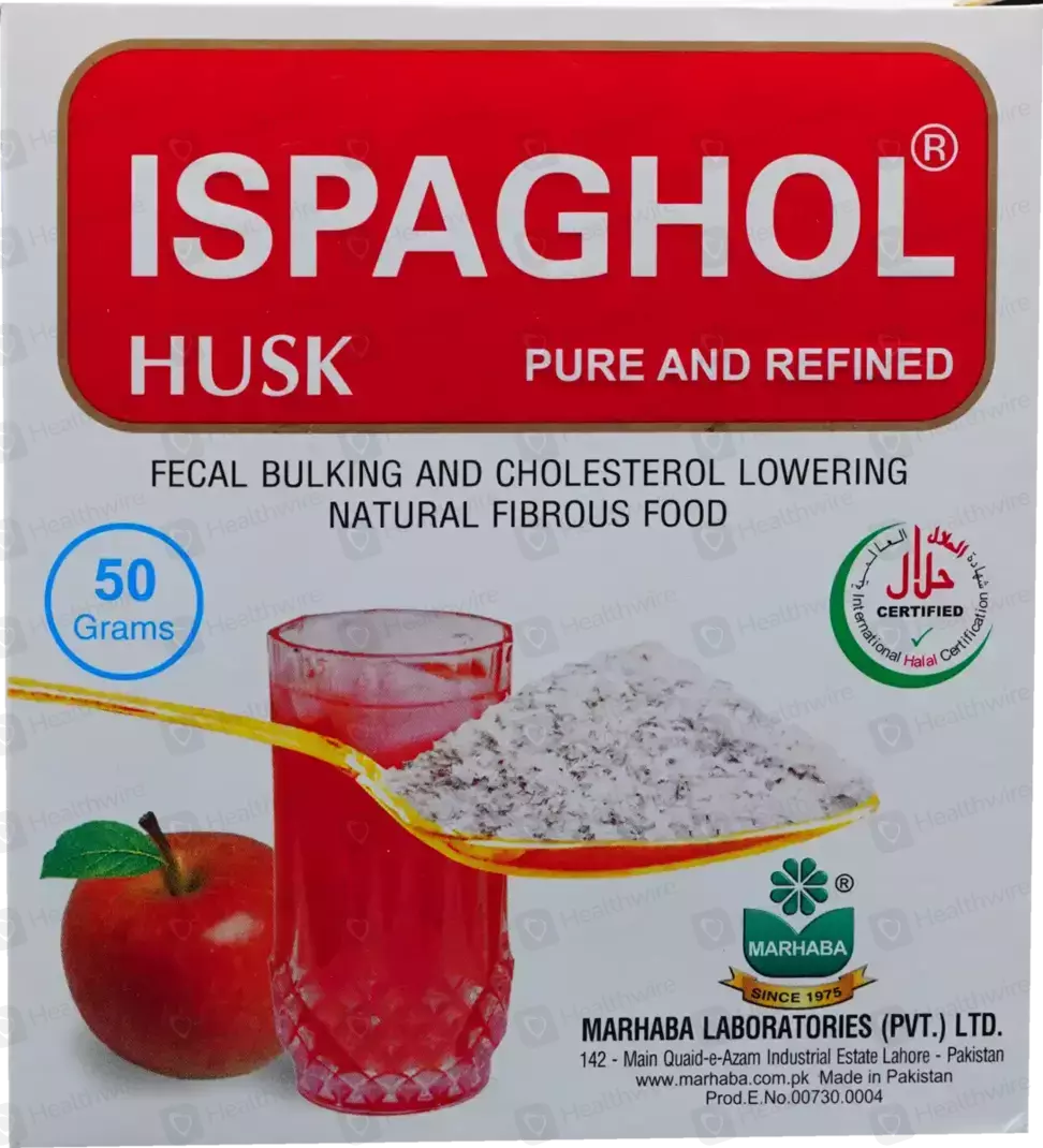 Hashmi Ispaghol 50g Husk Price in Pakistan - Uses, Dosage, Side Effects