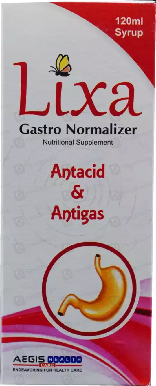 Lixa 120ml Syrup Price in Pakistan - Uses, Dosage, Side Effects