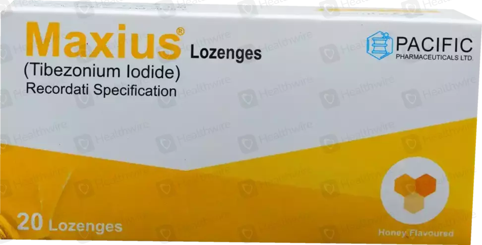 Maxius (Mint) 20 Lozenges Price in Pakistan - Uses, Dosage, Side Effects