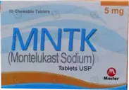 Mntk (4mg) 30 Tablets Price in Pakistan - Uses, Dosage, Side Effects