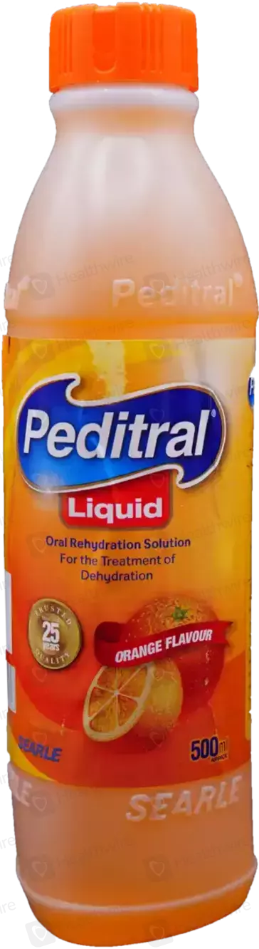Peditral Liquid 500 Ml (Orange) Price in Pakistan - Uses, Dosage, Side ...