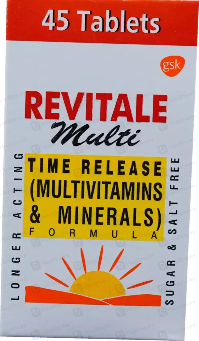 Revitale Multi 45 Tablets Price in Pakistan - Uses, Dosage, Side Effects