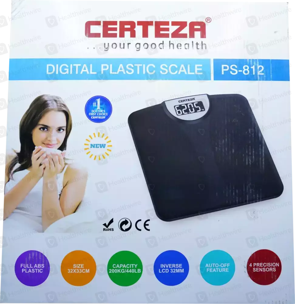Certeza (Ps 812) Digital Plastic Weighing Scale Price in Pakistan ...