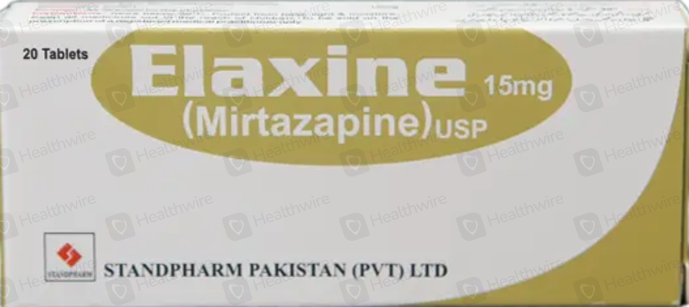 Elaxine (15mg) 20 Tablets Price in Pakistan - Uses, Dosage, Side Effects