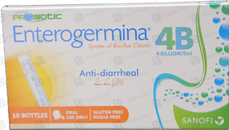 Enterogermina 4 B 10 Oral Price in Pakistan - Uses, Dosage, Side Effects