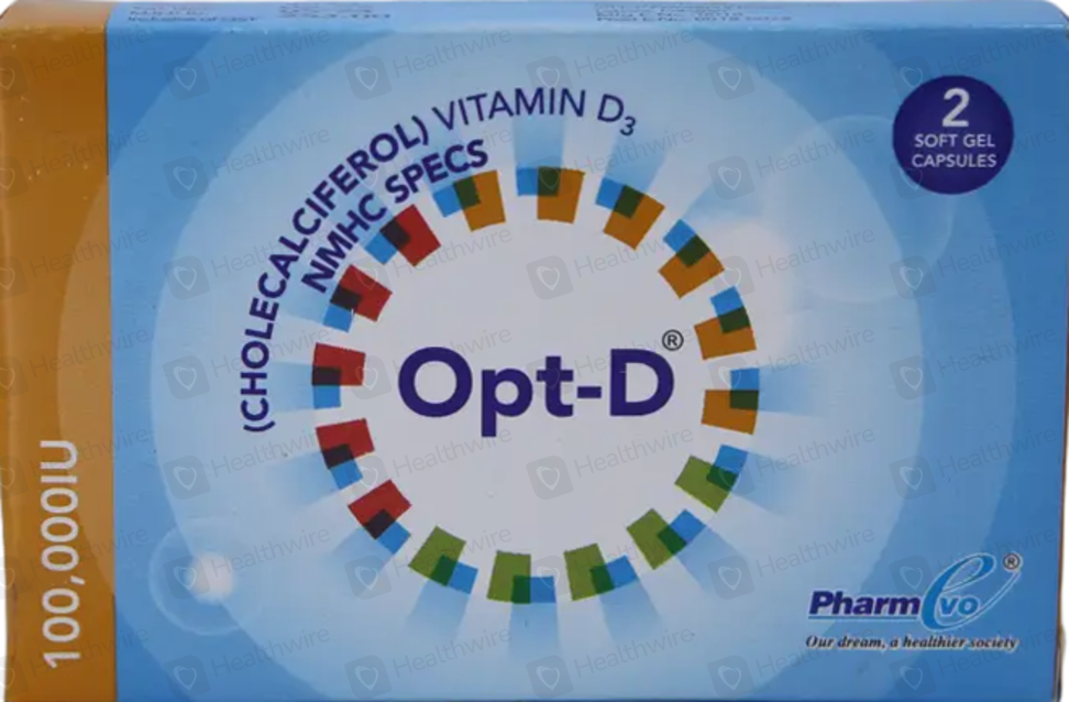 Opt D (100,000 Iu) 2 Capsules Price in Pakistan - Uses, Dosage, Side ...