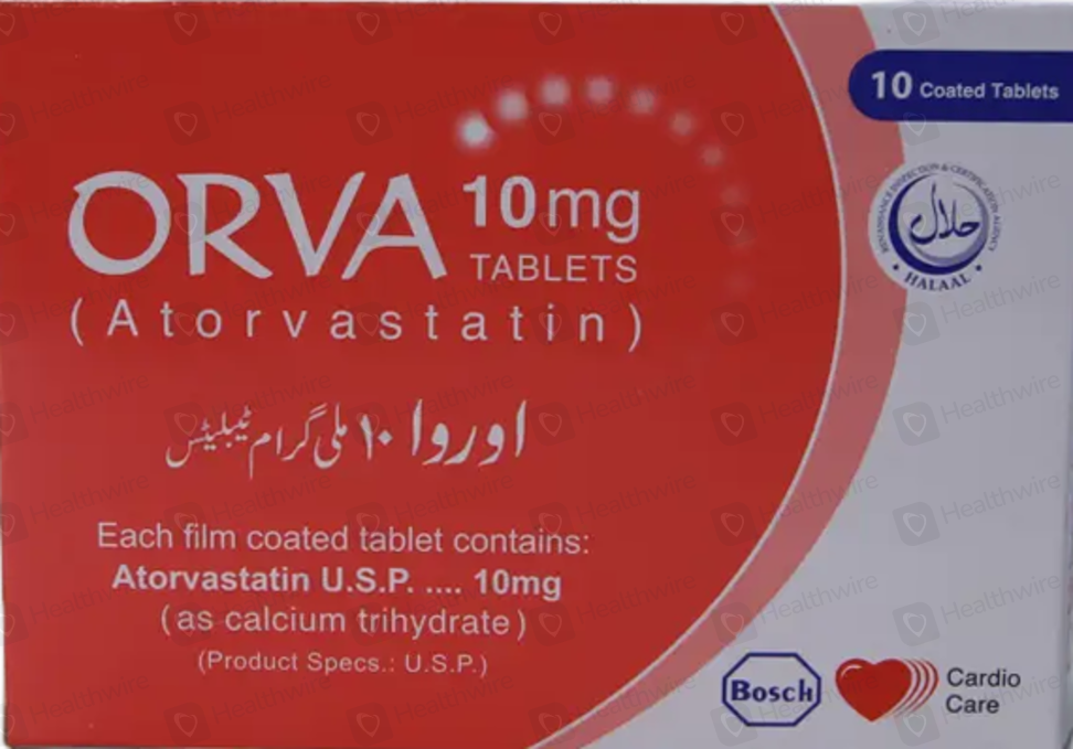 Orva (10mg) 10 Tablets Price in Pakistan - Uses, Dosage, Side Effects