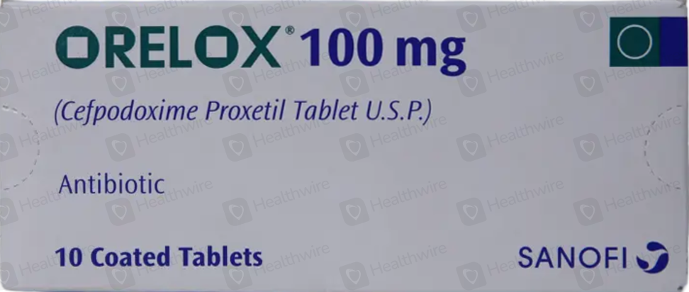 Orelox (100mg) 10 Tablets Price in Pakistan - Uses, Dosage, Side Effects