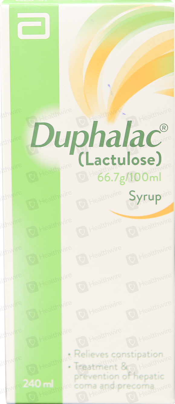 Duphalac (66.7g/100ml) 240ml Syrup Price in Pakistan - Uses, Dosage ...