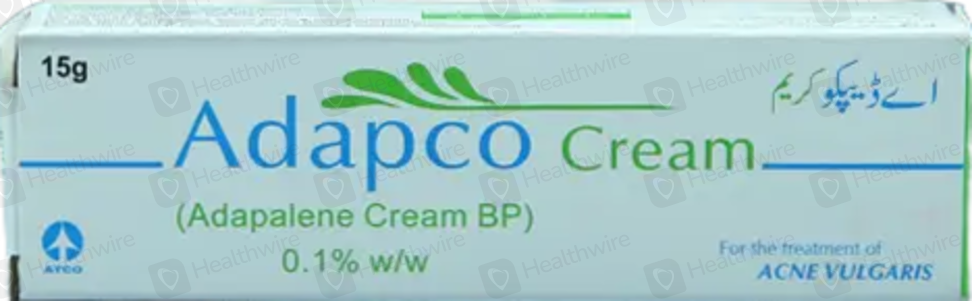 Adapco (0.1%) 15g Cream Price in Pakistan - Uses, Dosage, Side Effects