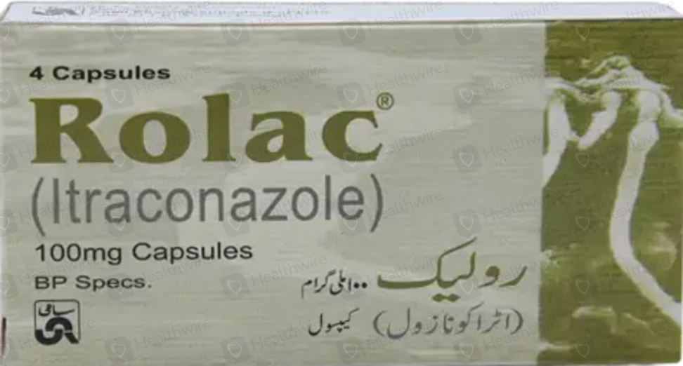 Rolac (100mg) 4 Capsules Price in Pakistan - Uses, Dosage, Side Effects