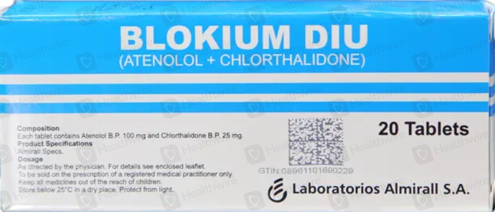 Blokium Diu (100/25 Mg) 20 Tablets Price in Pakistan - Uses, Dosage ...