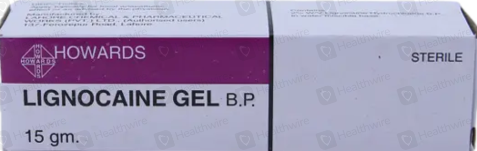 Lignocaine (2%) 15 G Gel Price in Pakistan - Uses, Dosage, Side Effects
