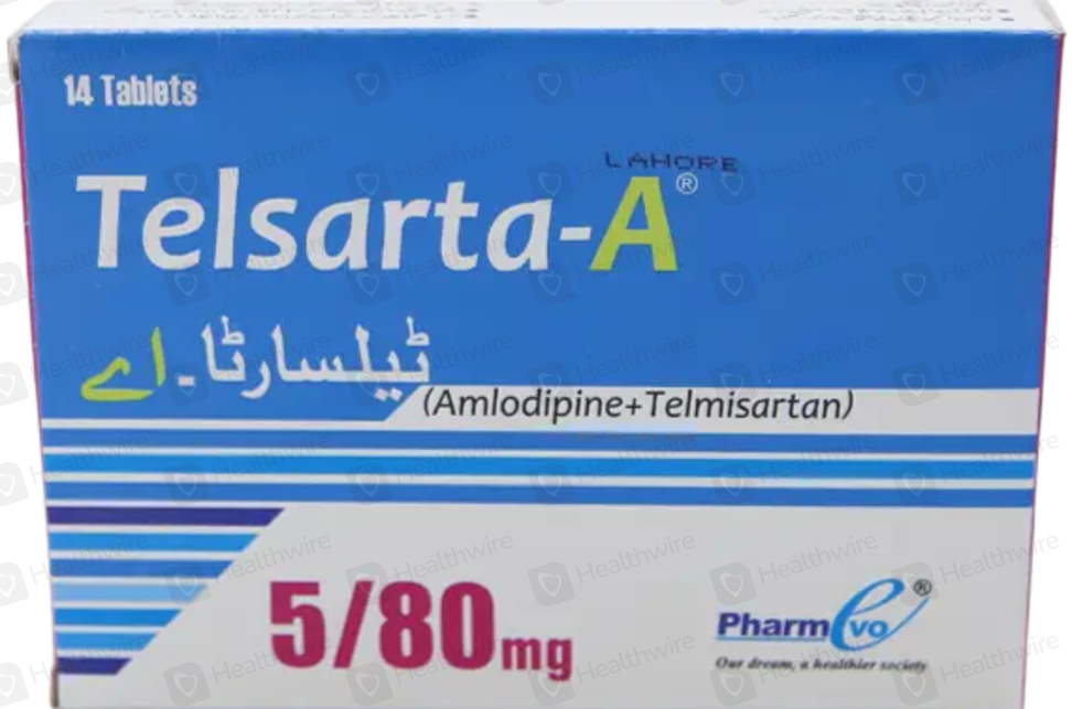 Telsarta A (5/80 Mg) 14 Tablets Price in Pakistan - Uses, Dosage, Side ...