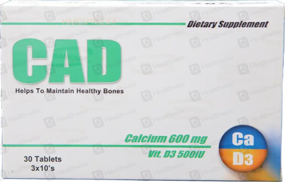Cad 3 Cap (1 S) Price in Pakistan - Uses, Dosage, Side Effects