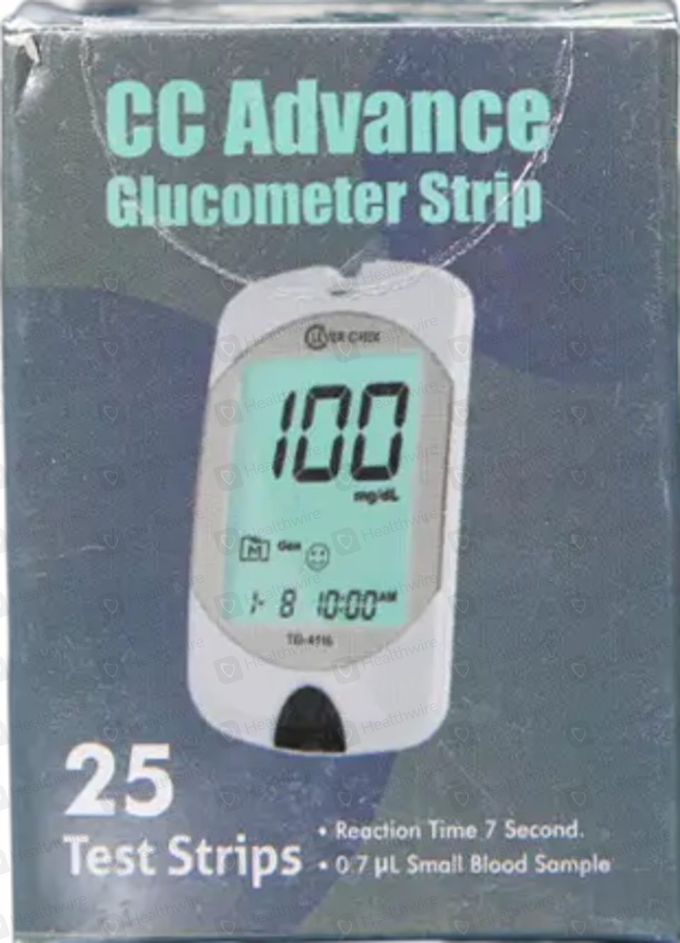 Cc Advance (Td 4116 Glucometer) 5 Test Strips Price in Pakistan - Uses ...