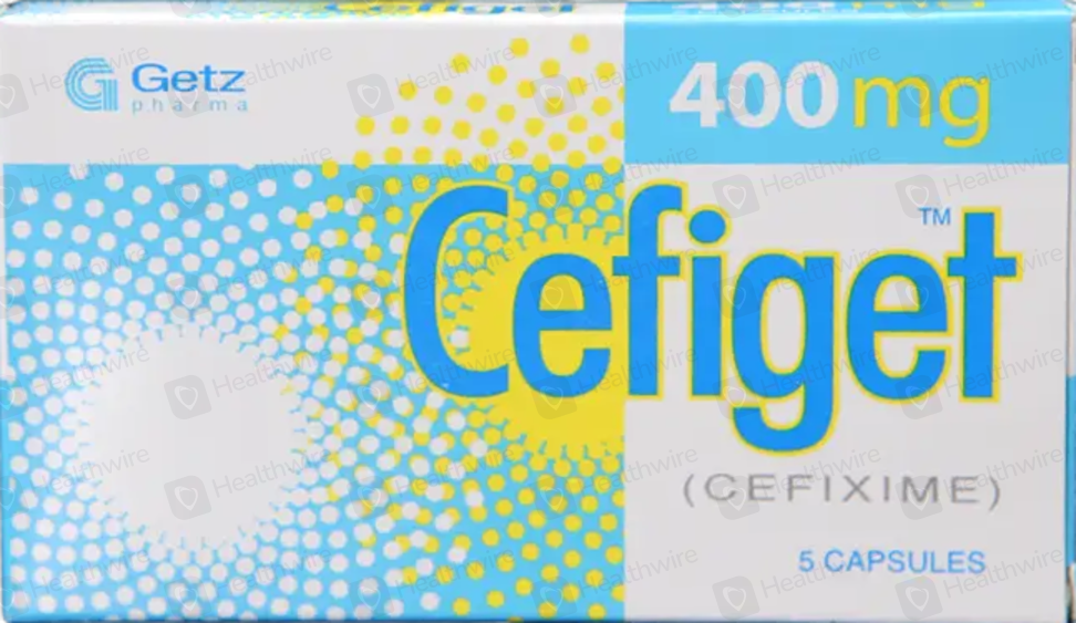 Cefiget (400mg) 5 Capsules Price in Pakistan - Uses, Dosage, Side Effects