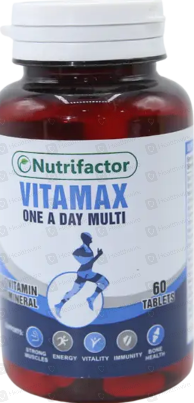 Nutrifactor Vitamax (One A Day Multi) 60 Tablets Price in Pakistan ...
