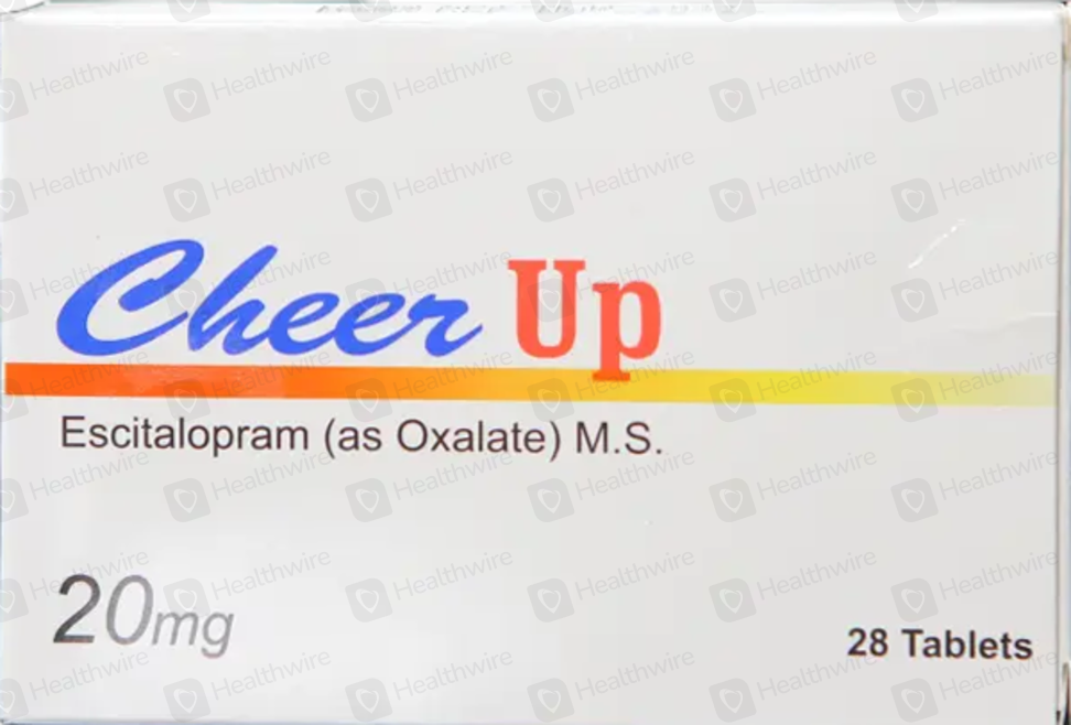 Cheer Up (20mg) 28 Tablets Price in Pakistan - Uses, Dosage, Side Effects